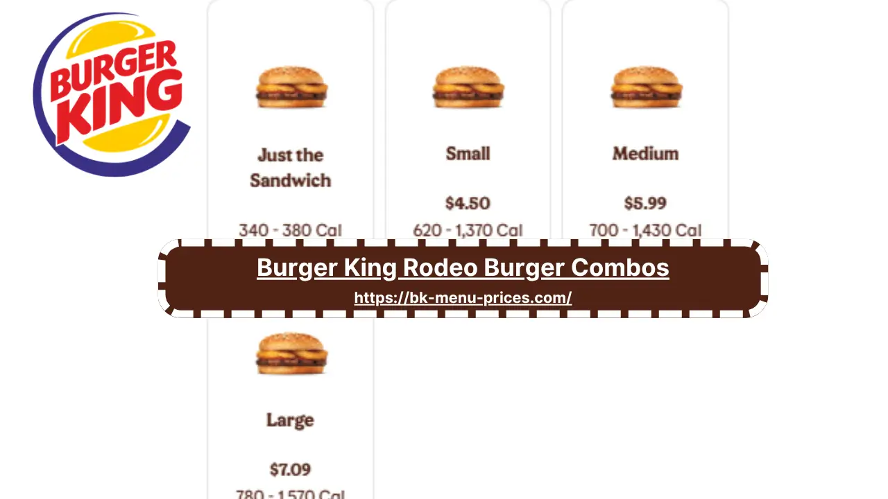 Rodeo Burger Price, Calories, Nutrition & Customization